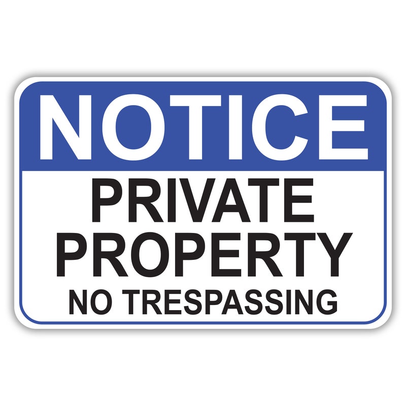 Property Signs - Etsy