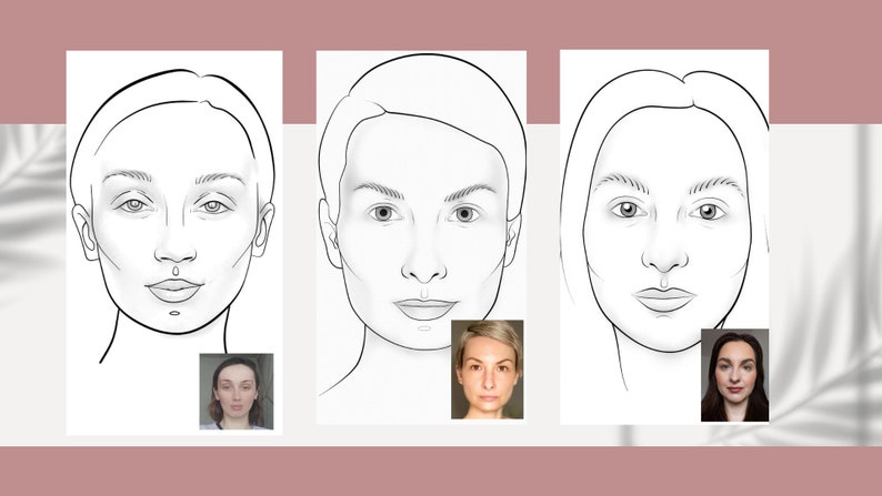 Personalized Makeup Face Chart: Client Intake Form - Etsy