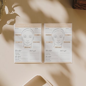 Realistic Face Chart, Makeup Face Chart, Different Face Shapes Face ...