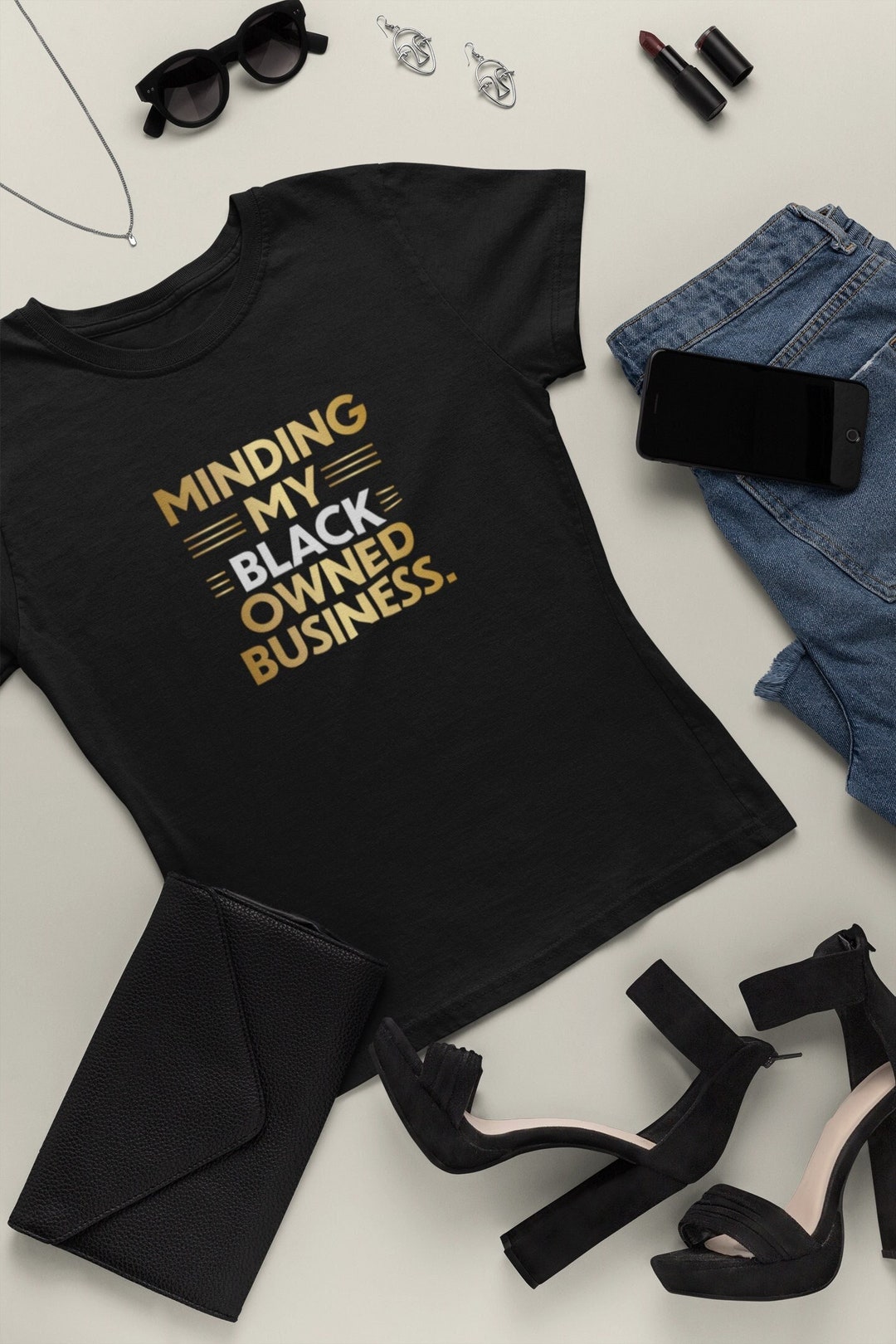 Minding My Black Owned Business T-shirt , Entrepreneur T-shirt , Boss T ...