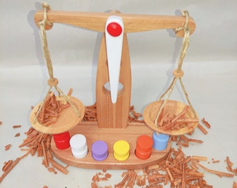 Montessori Balance Scale - Etsy