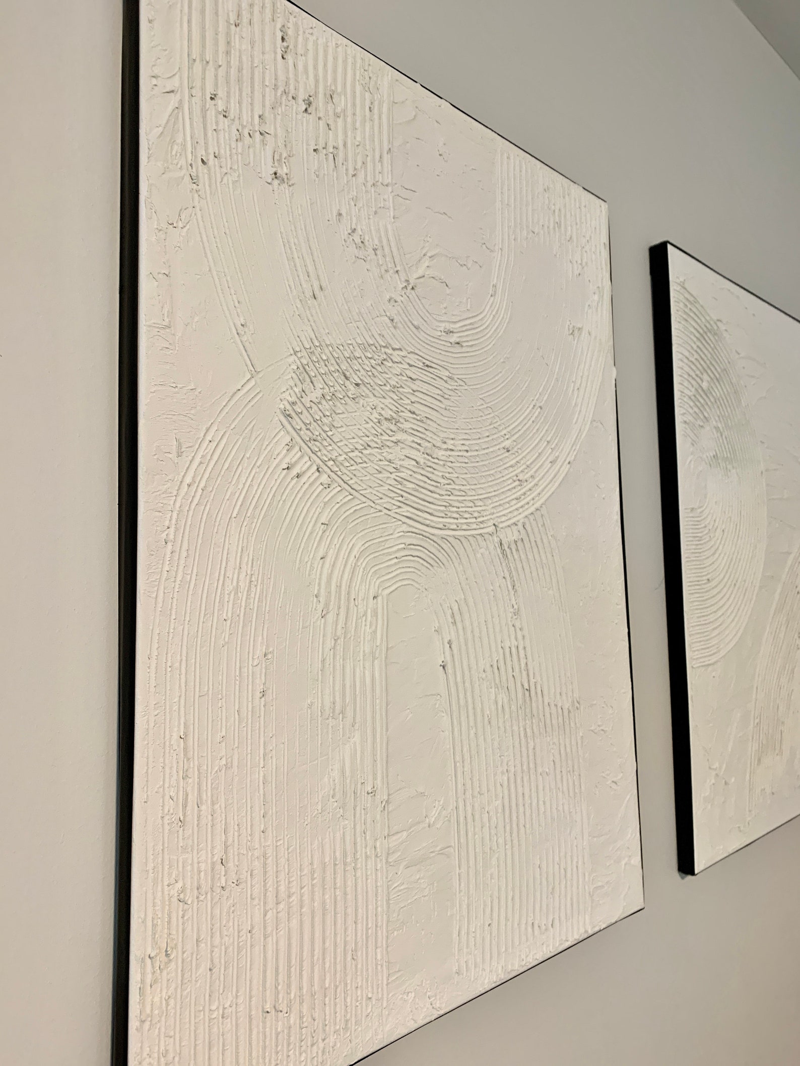 Textured Canvas Art Set of 3 or Custom Order - Etsy