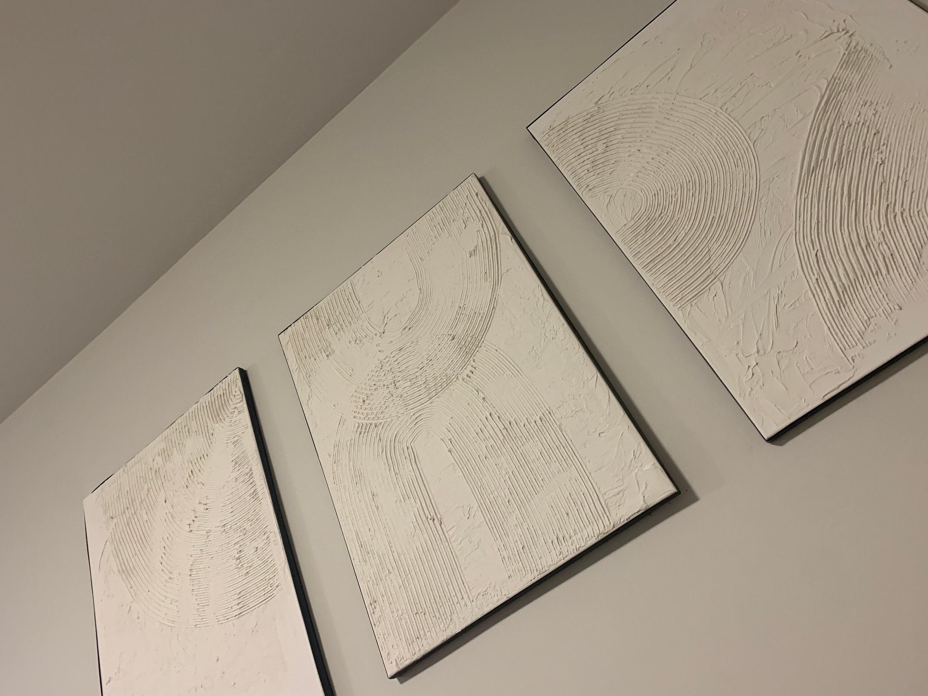 Textured Canvas Art Set of 3 or Custom Order - Etsy