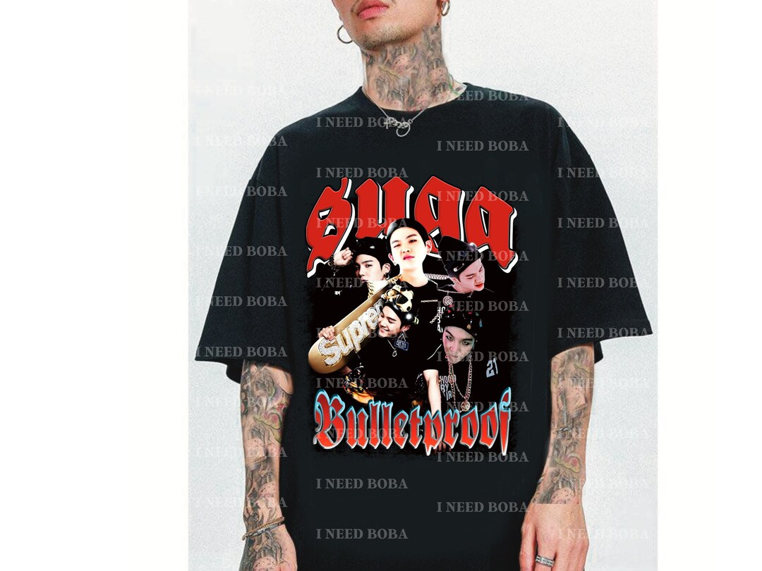 Suga Shirt Min Yongi Shirt Bulletproof Bts Shirt Yongi Bts August D ...