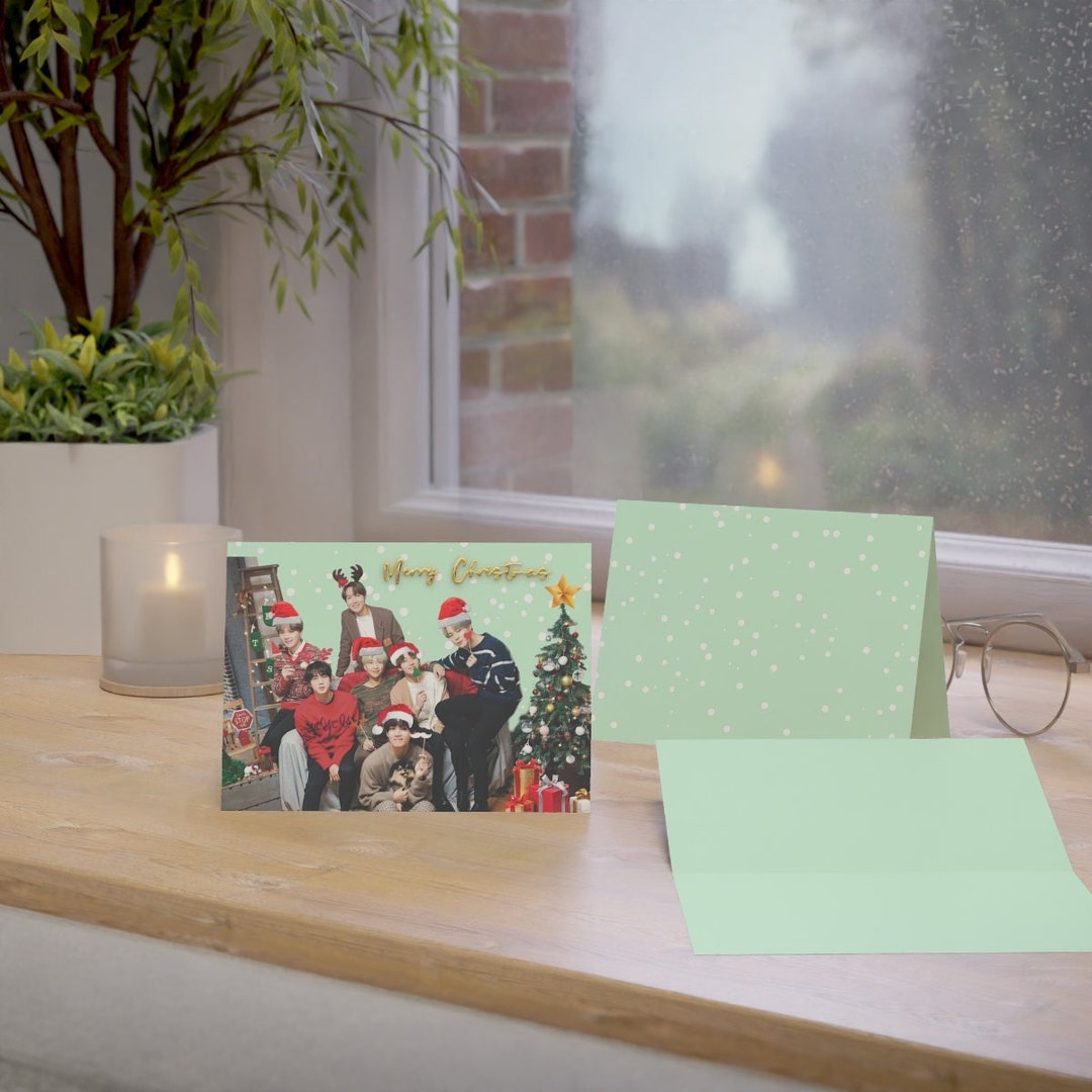 Bts Christmas Card Bts Christmas Bts Army Christmas Gift Bts Greeting ...