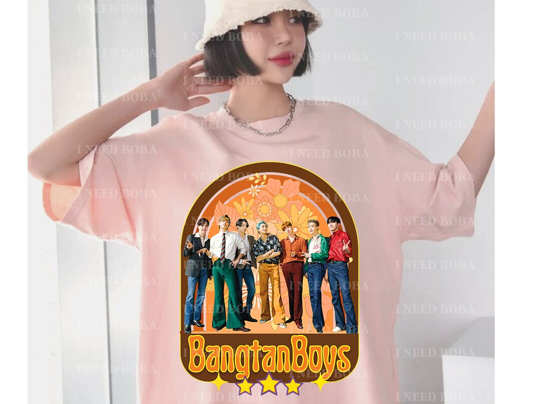Bangtan Shirt, Bts Retro Shirt , Bts Dynamite Tshirt, Kpop Shirt, Bts ...
