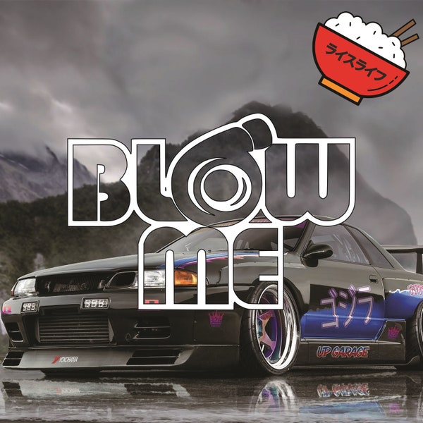 Funny Turbo Sticker - Etsy