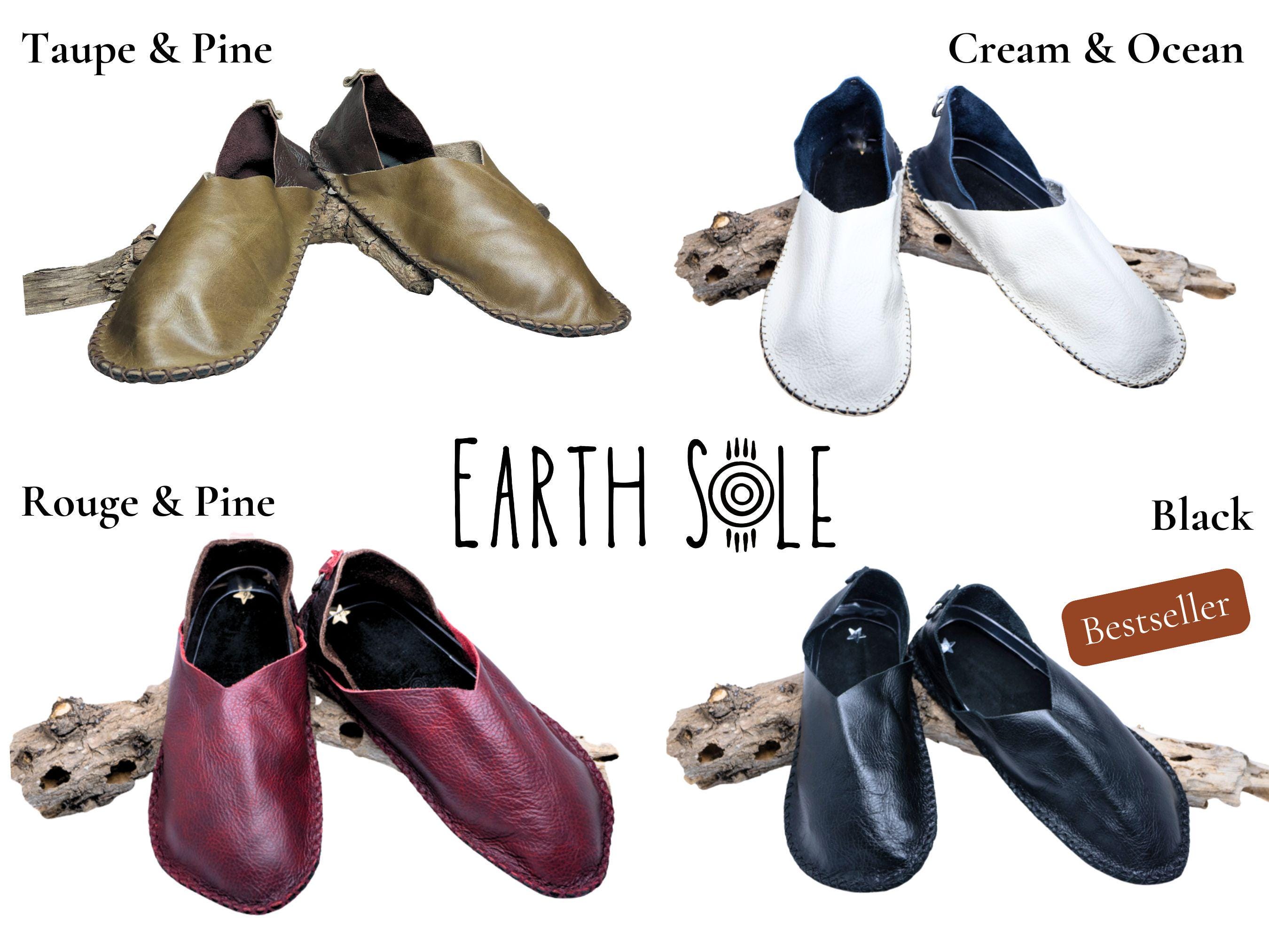 Handmade Leather Barefoot Sandals | Bohemian Festival Shoes for Free ...