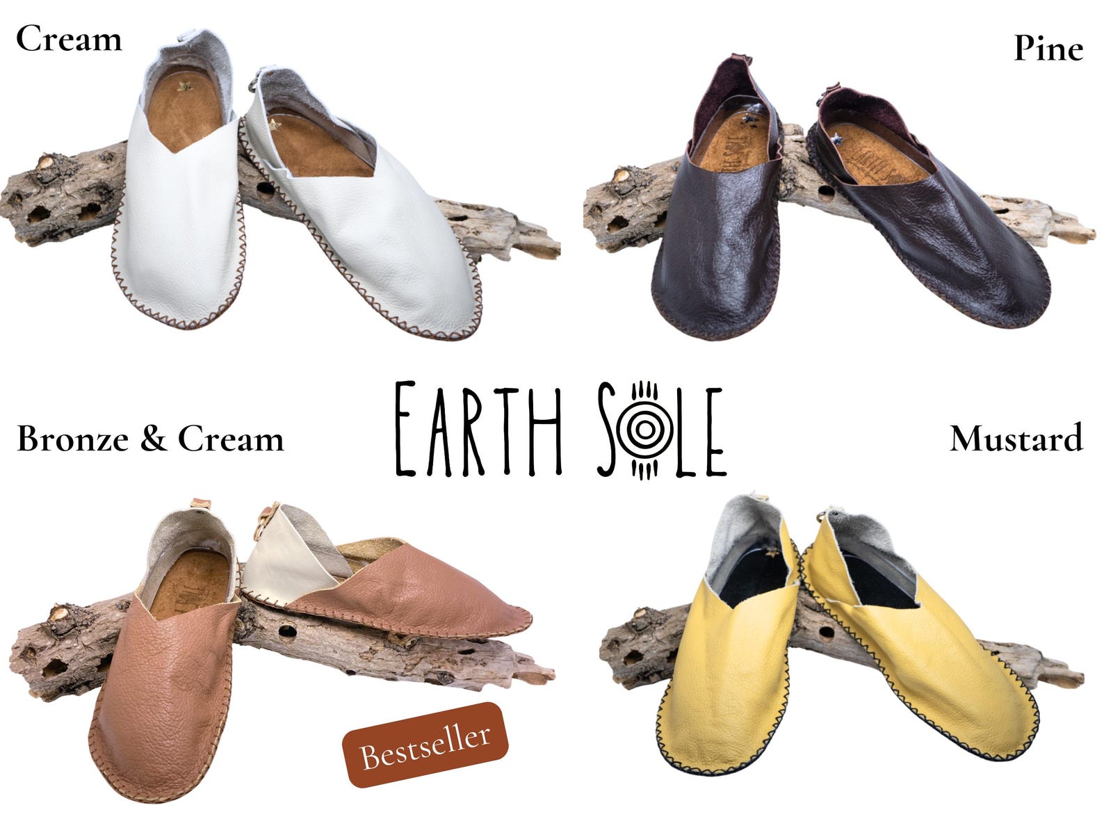 Handmade Leather Barefoot Sandals | Bohemian Festival Shoes for Free ...