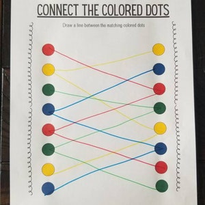 Color Matching and Pen Control Activities - Etsy