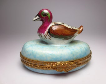 Duck Limoges Box - Etsy