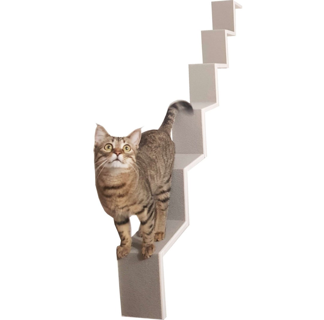 Cat Walk Wall, Cat Steps, Set 4 Psc. Cat Wall Furniture, Cat Climbing ...