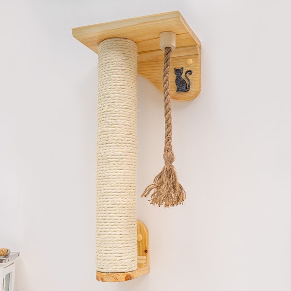 Scratcher for Cat With Sisal - Etsy