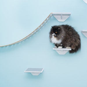 Cat Steps Set, Cat Wall Furniture, Cat Climbing Wall Shelves, Cat Walk ...