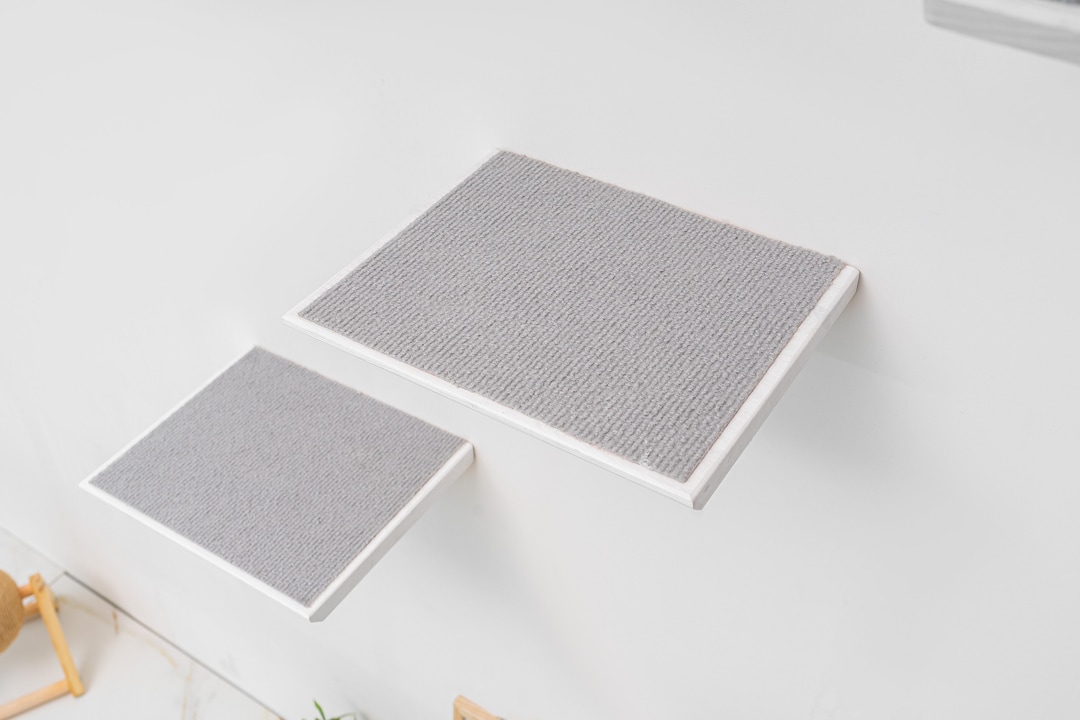 Cat Steps, Set 3 Psc. Cat Wall Furniture, Cat Climbing Wall Shelves ...