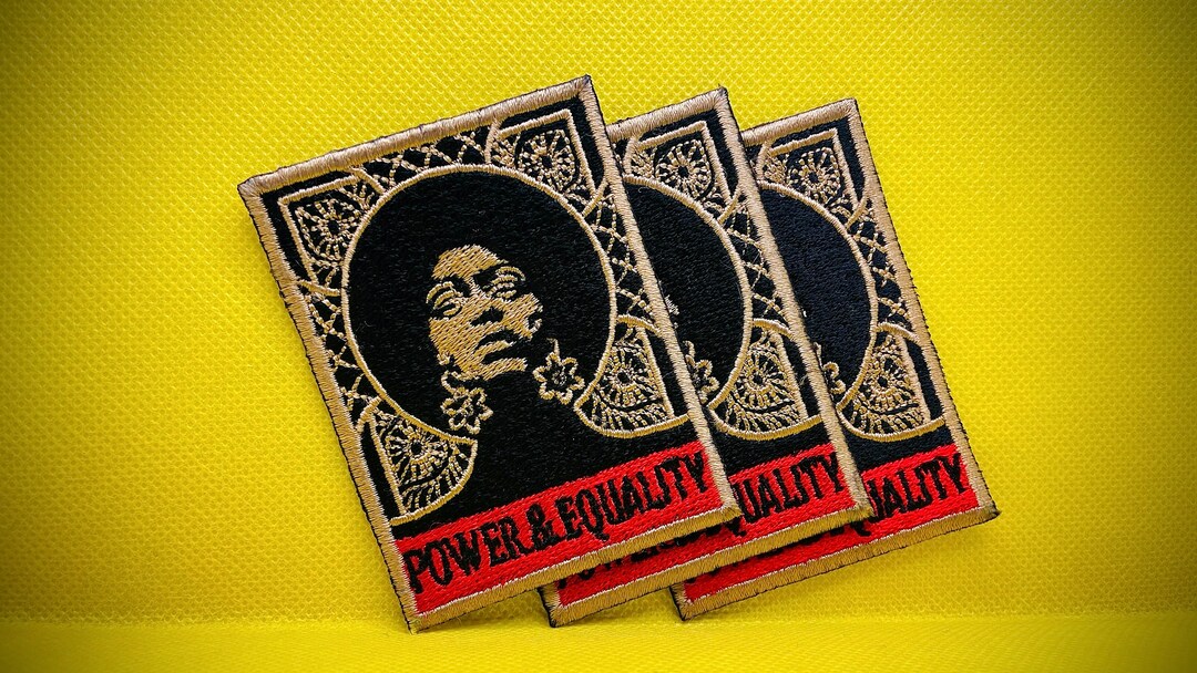 Power & Equality , Iron on Patch Embroidery Patch, Size 3x2.5 ...