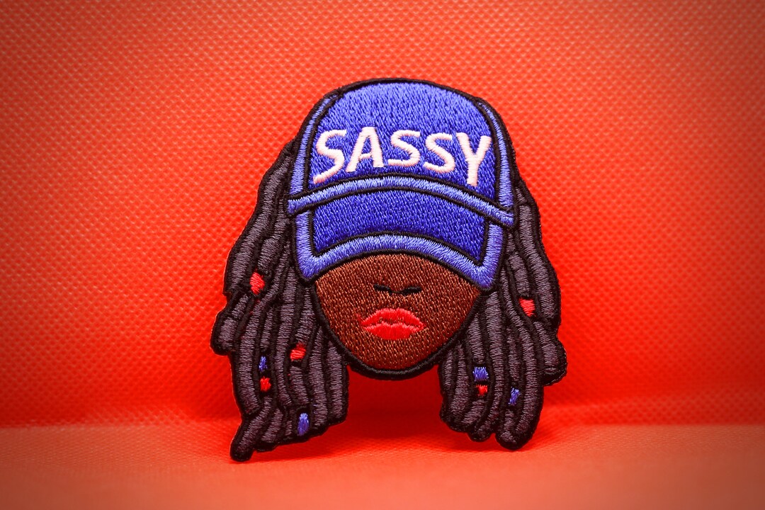 Sassy , Iron on Patch Embroidery Patch, Size 3X3, Embroidered, Standard Patches - Etsy