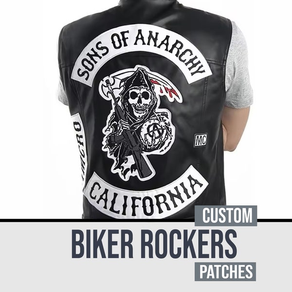 Custom Biker Rocker Patches - Etsy