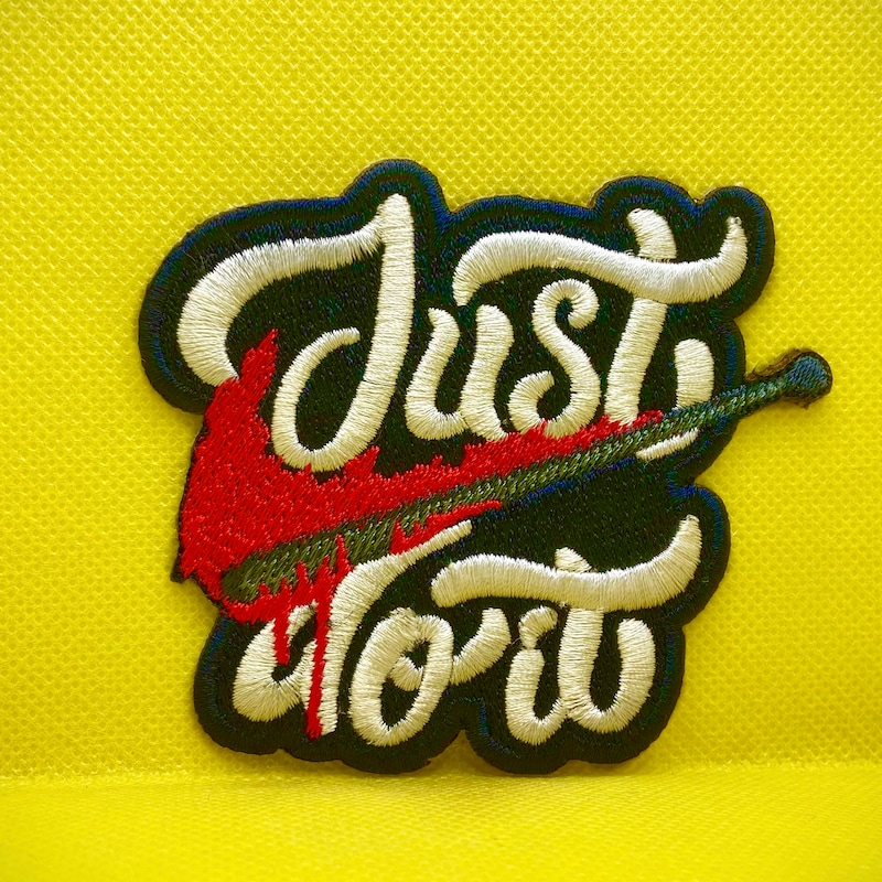 Nike Swoosh Iron on Embroidery Patch - Etsy