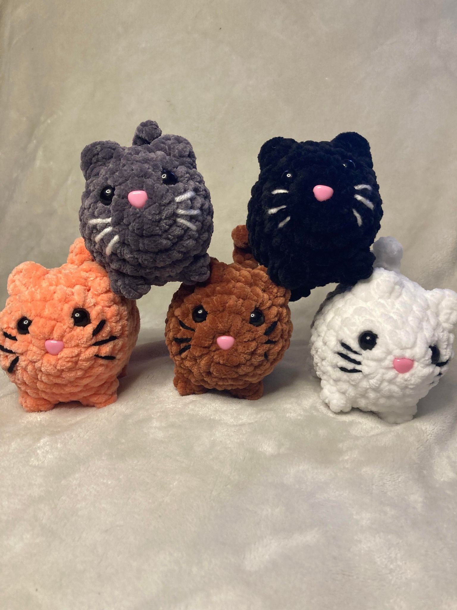 Mini Cats- 3 in 1 Cat Crochet Pattern - Etsy
