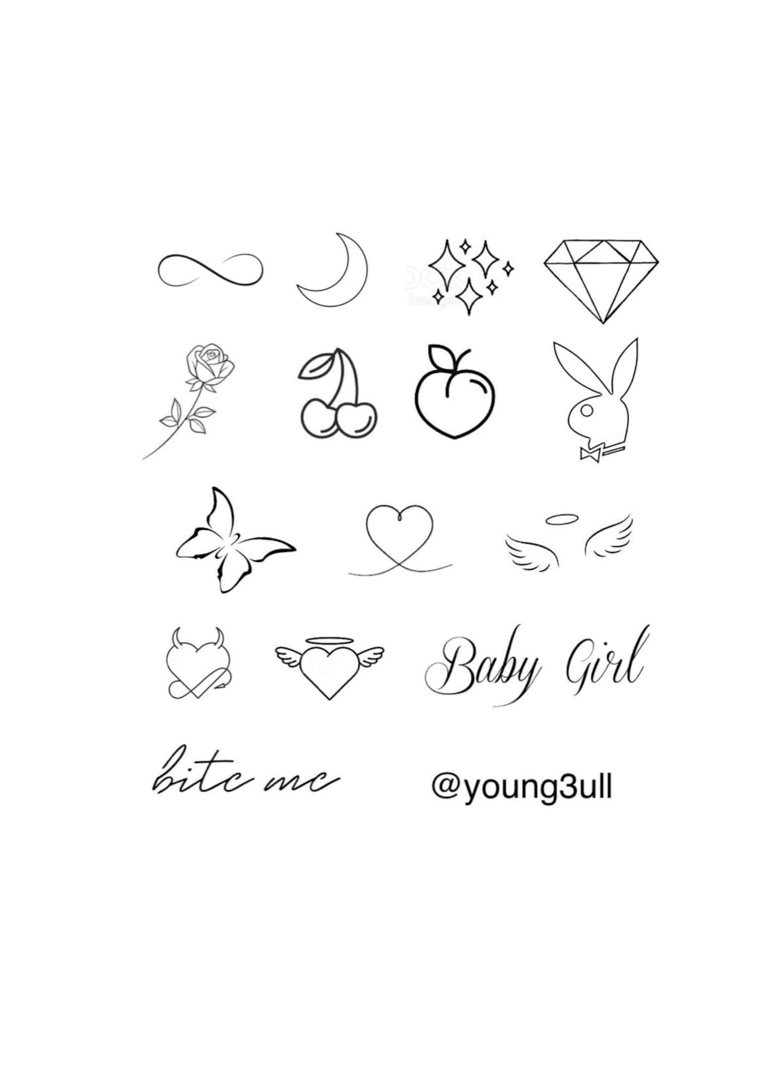 Tattoo Flash Sheet - Etsy