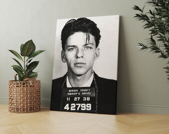 Frank Mugshot Art - Etsy