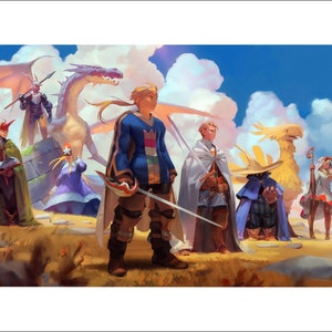 Final Fantasy Tactics Art Poster Anime Decor Anime Art - Etsy