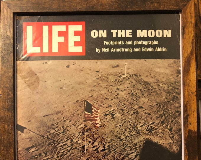 1969 LIFE Magazine Cover "on the Moon" Ft. Photos From Neil Armstrong ...