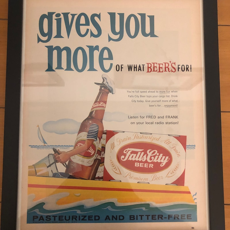Vintage Beer Ad - Etsy