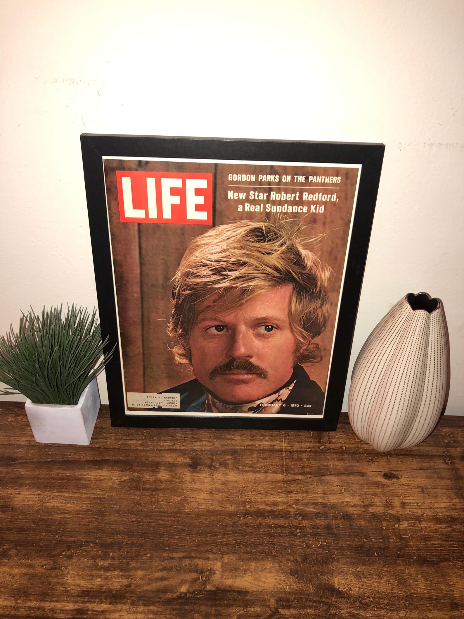 Framed 1970 LIFE Magazine Cover Ft/ Robert Redford - Etsy