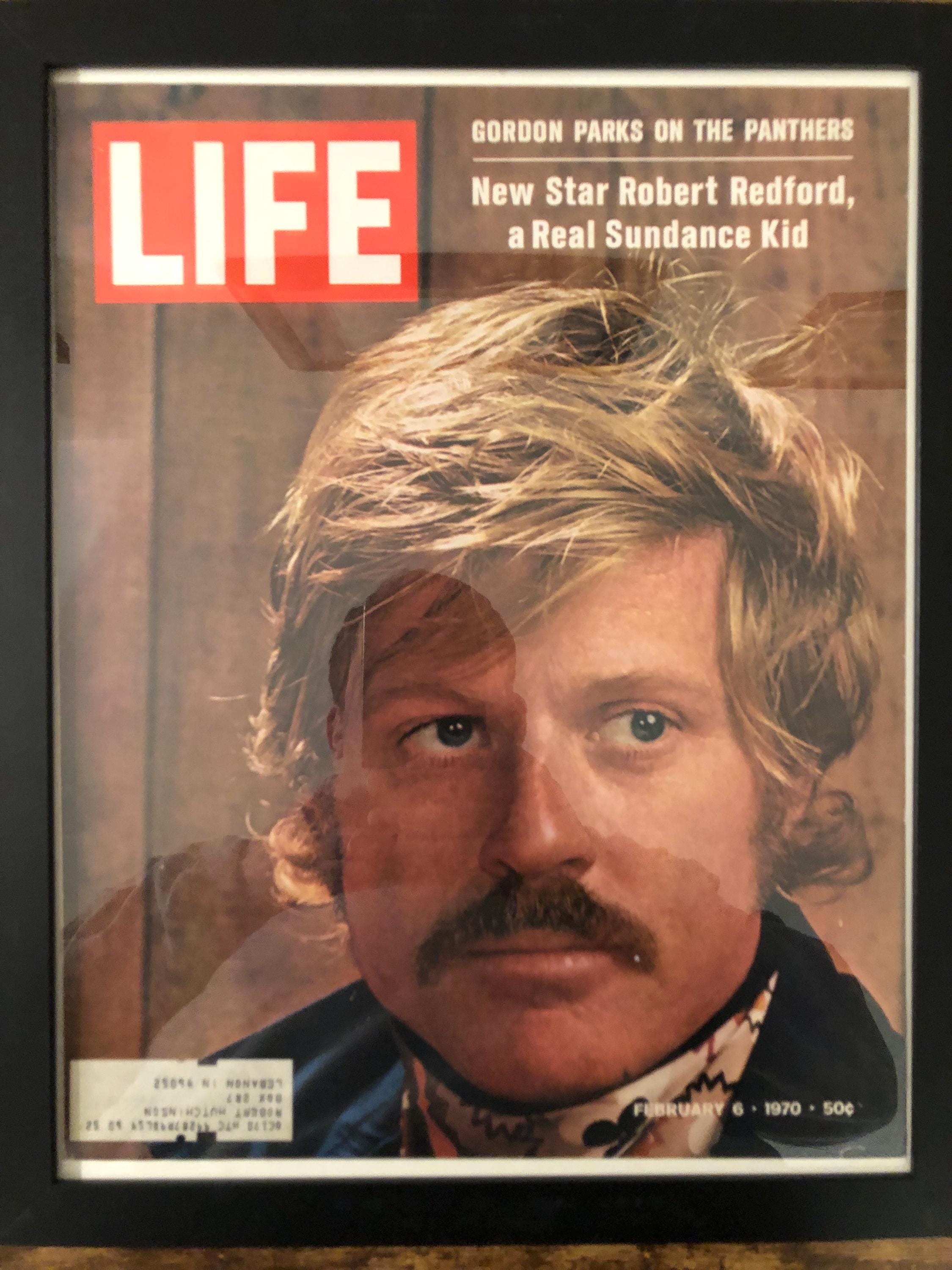 Framed 1970 LIFE Magazine Cover Ft/ Robert Redford - Etsy