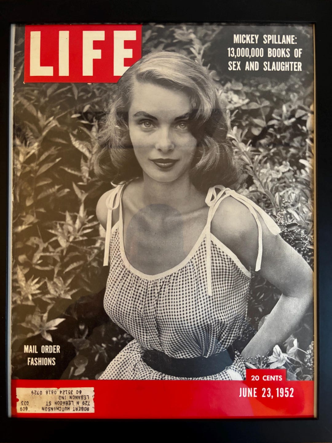 Framed Vintage 1952 LIFE Magazine Cover - ‘’mail Order Fashions’’ - Etsy