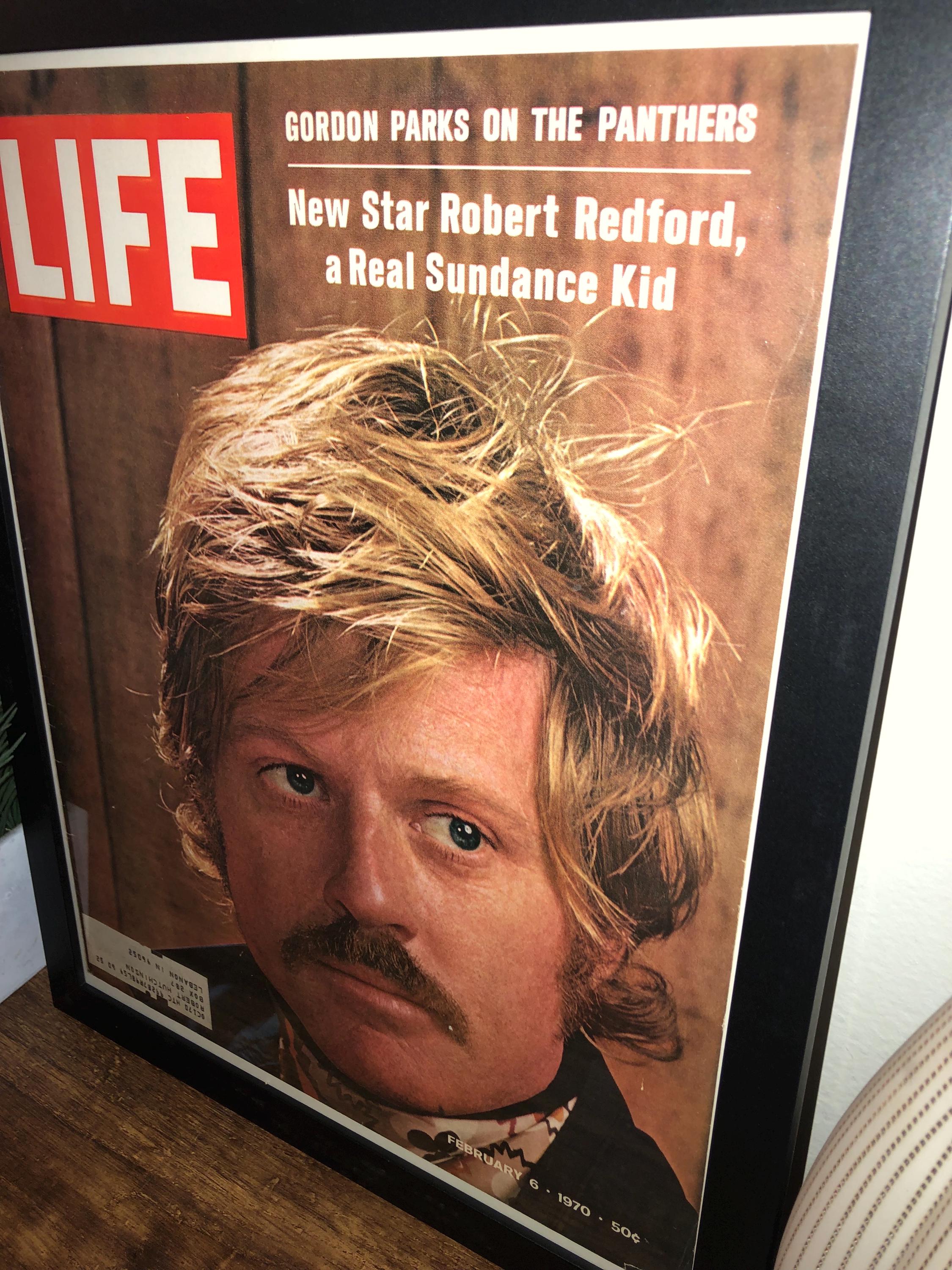 Framed 1970 LIFE Magazine Cover Ft/ Robert Redford - Etsy