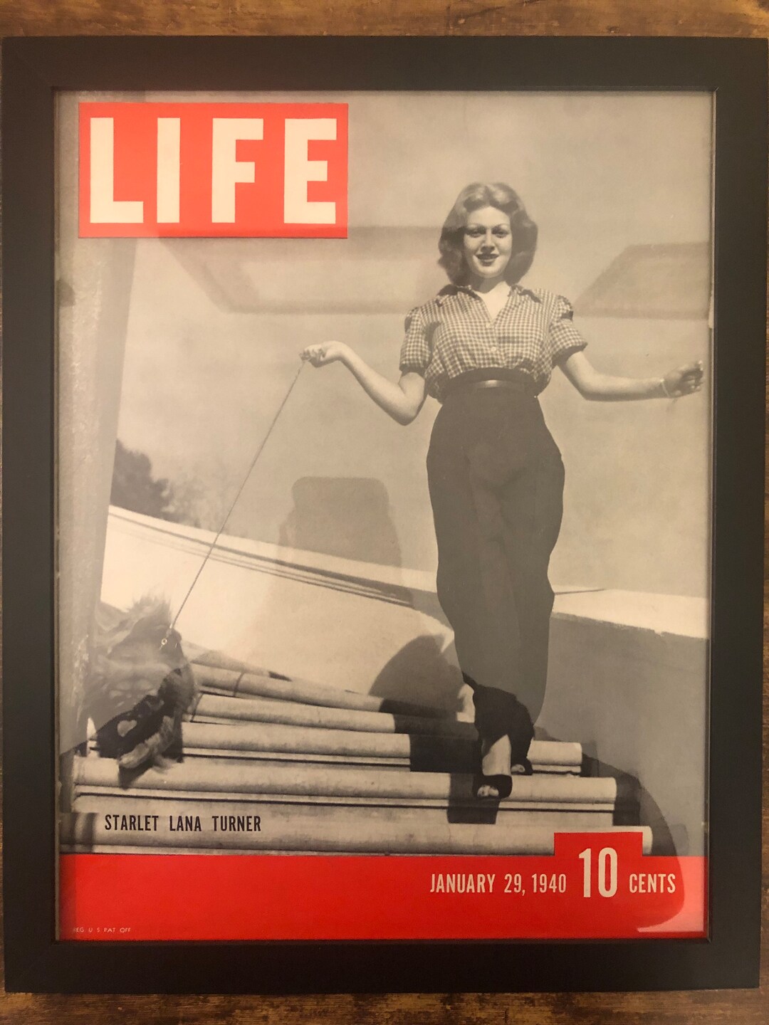 Framed Vintage 1944 LIFE Magazine Cover - ‘’starlet Lana Turner’’ - Etsy