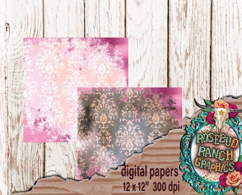 Grunge Background Digital Download Bundle - Etsy