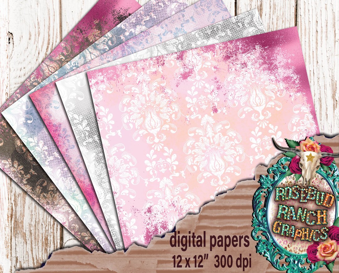 Grunge Background Digital Download Bundle - Etsy