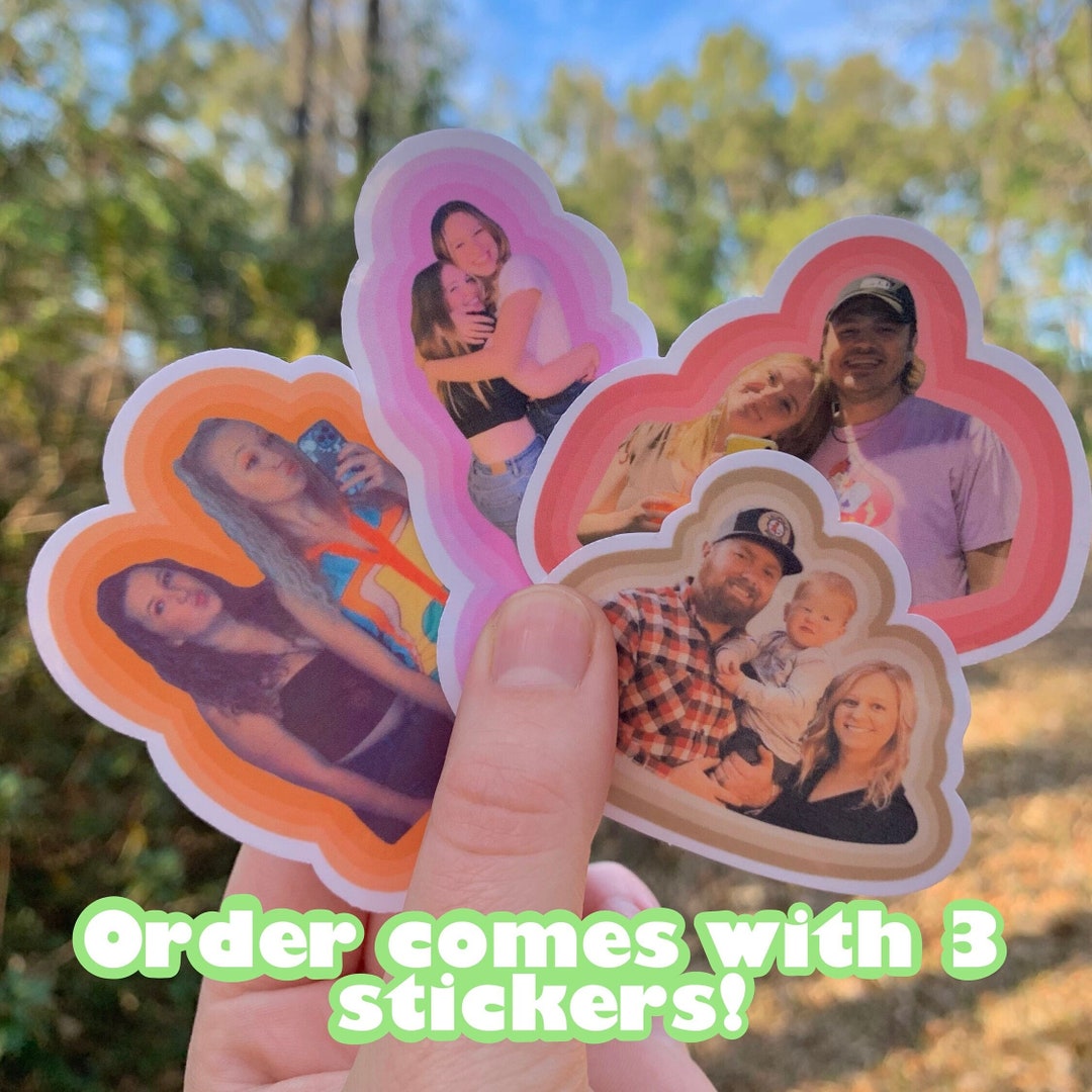 Custom Photo Sticker | Personalized | Waterproof | Custom Sticker ...