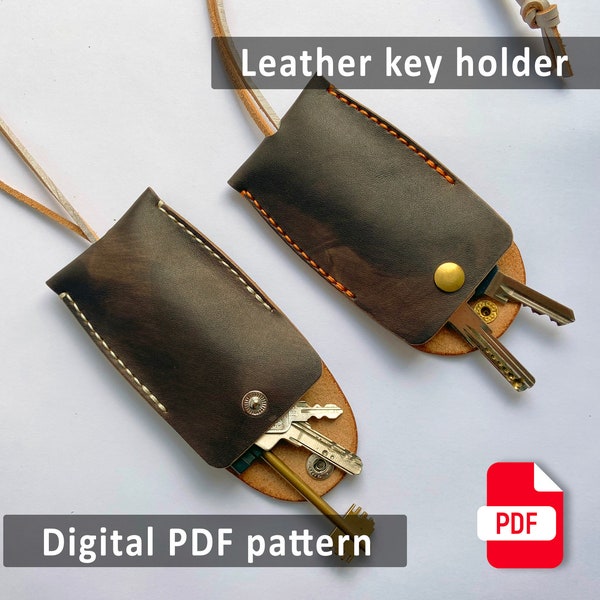 Leather Key Holder - Etsy