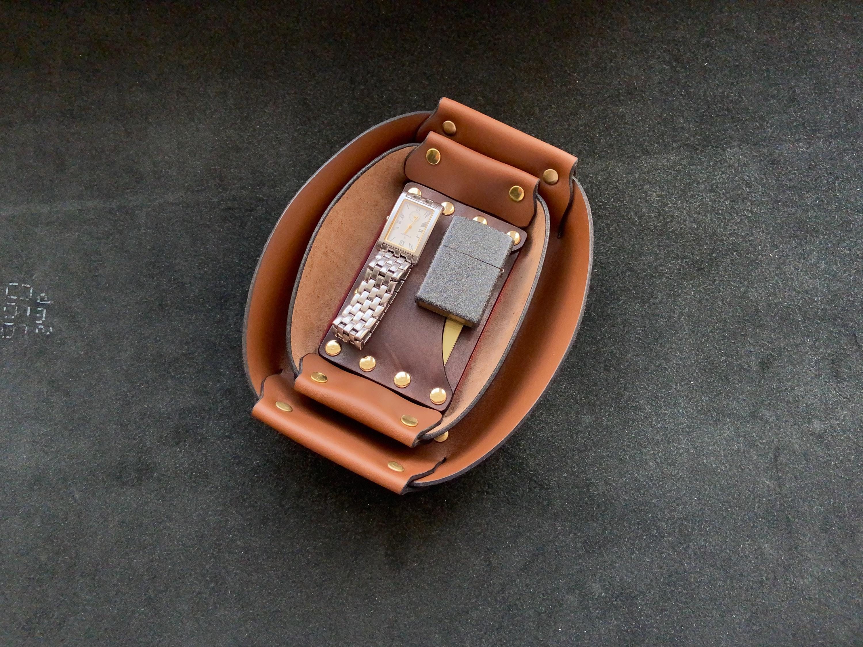 Leather Tray Pattern PDF DXF - DIY Leather Organizer - Etsy