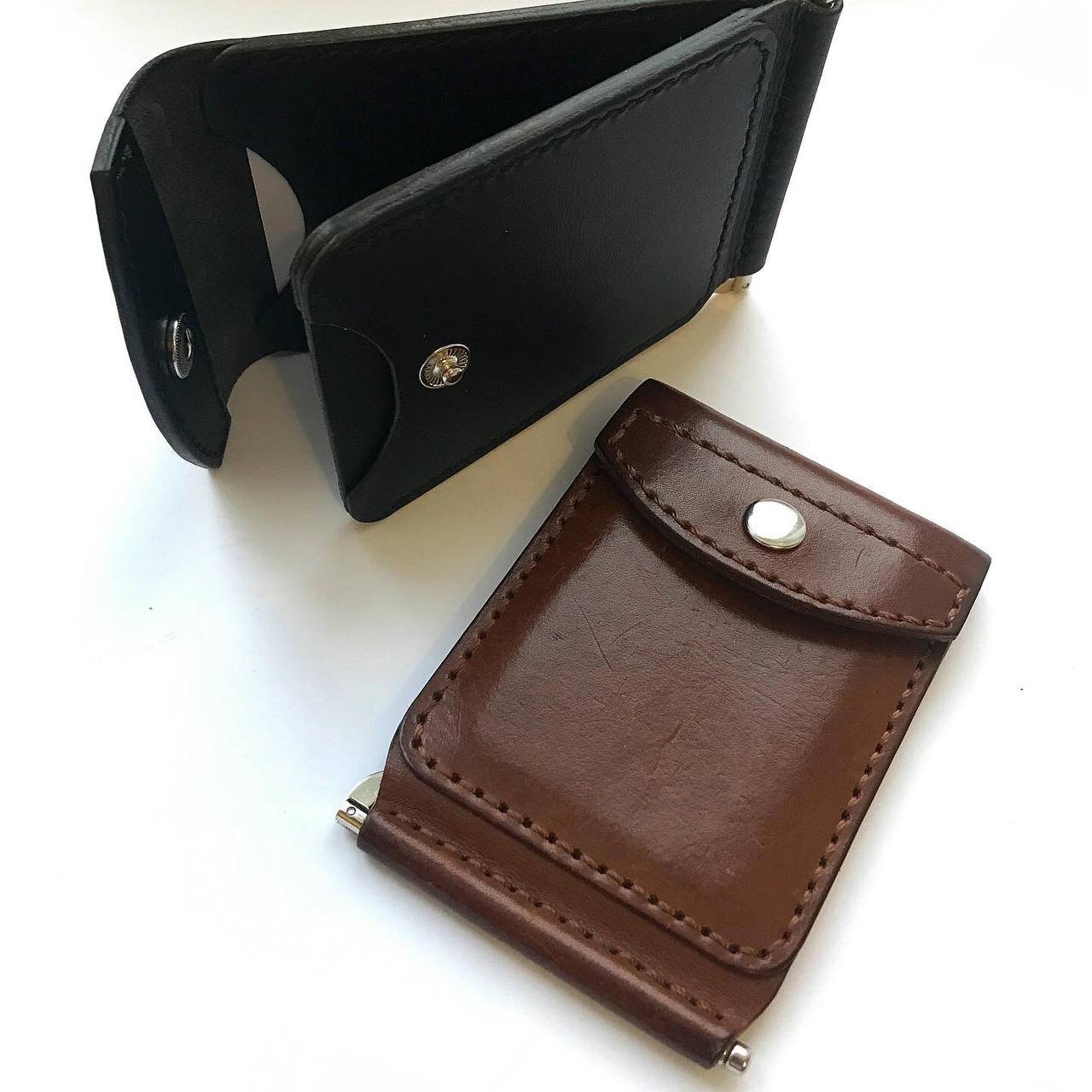 Front Pocket Wallet Money Clip for Men Leather Wallet Pattern - Etsy