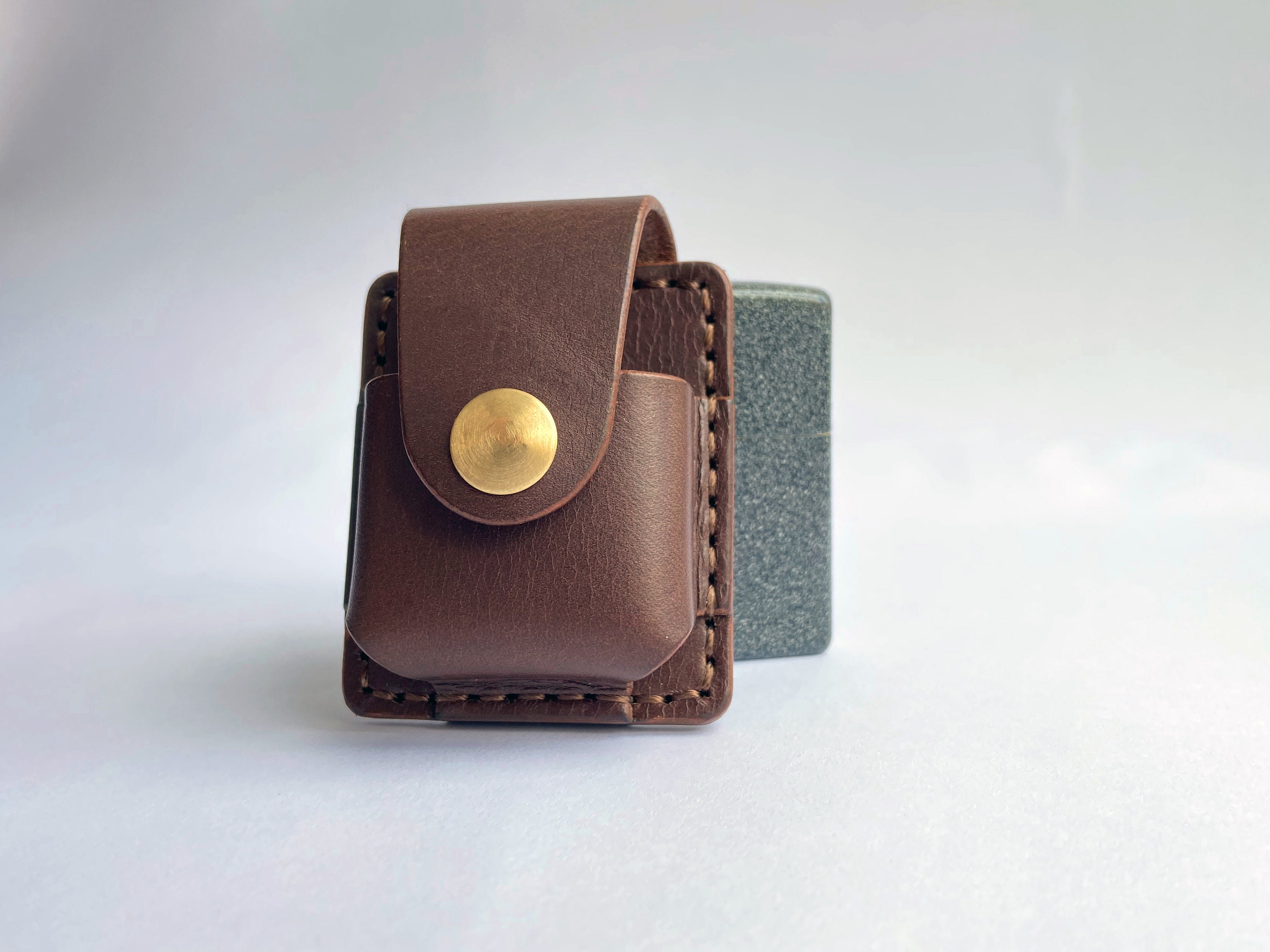 Leather Lighter Case Pattern PDF + DXF: Zippo Holder Template - Etsy