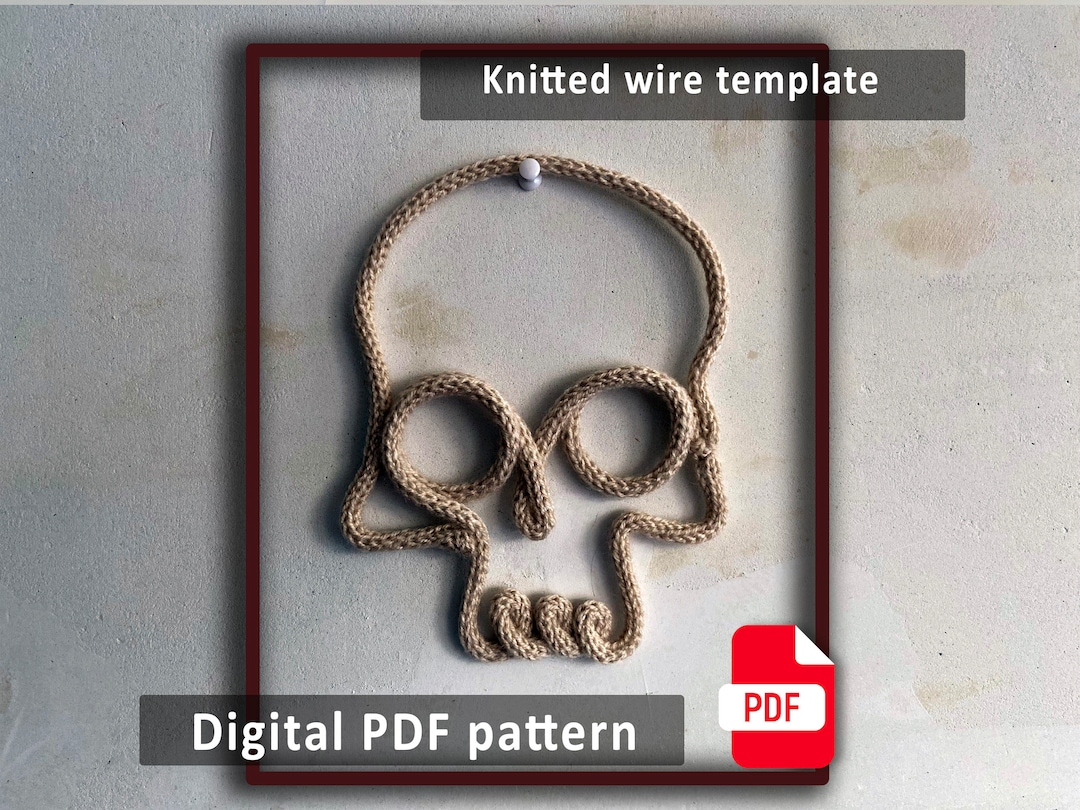 Template for Wire Art Printable Template for Wire Art Wall Art Template for Knitted Shapes ...