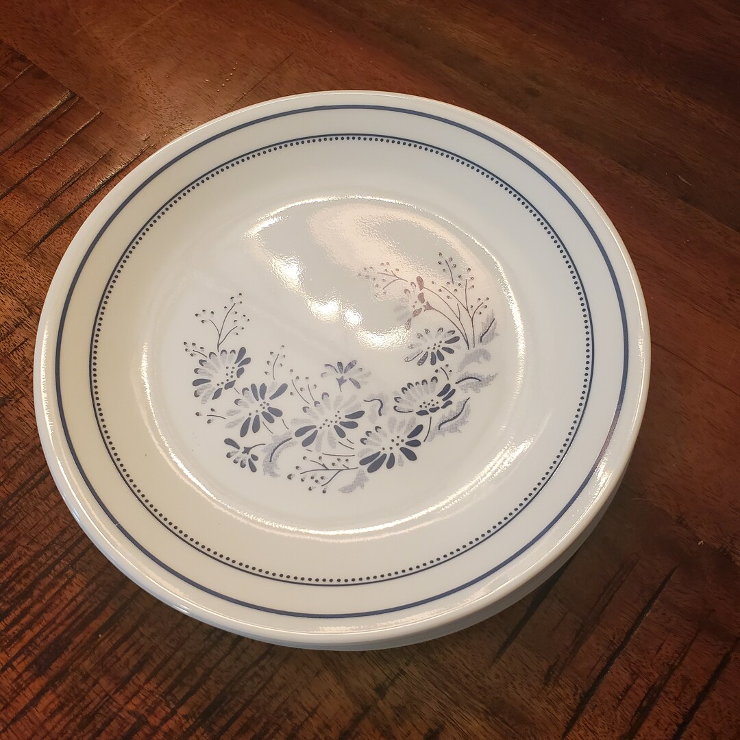 Vintage Corelle Colonial Mist Pattern Floral 8 1/2 - Etsy