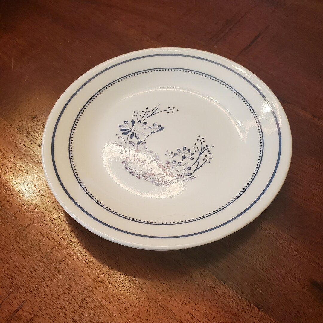 Vintage Corelle Colonial Mist Pattern Floral 7 Bread and - Etsy