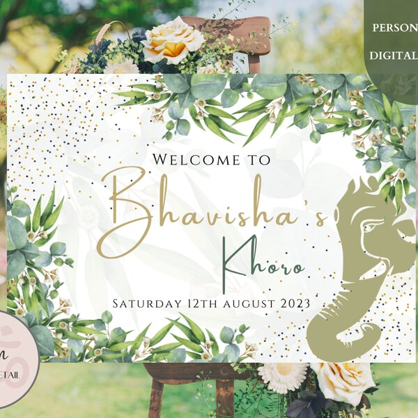 Hindu Baby Shower Invitation - Etsy