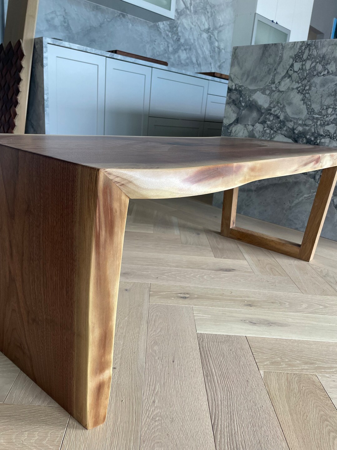 Live Edge Walnut Coffee Table - Etsy