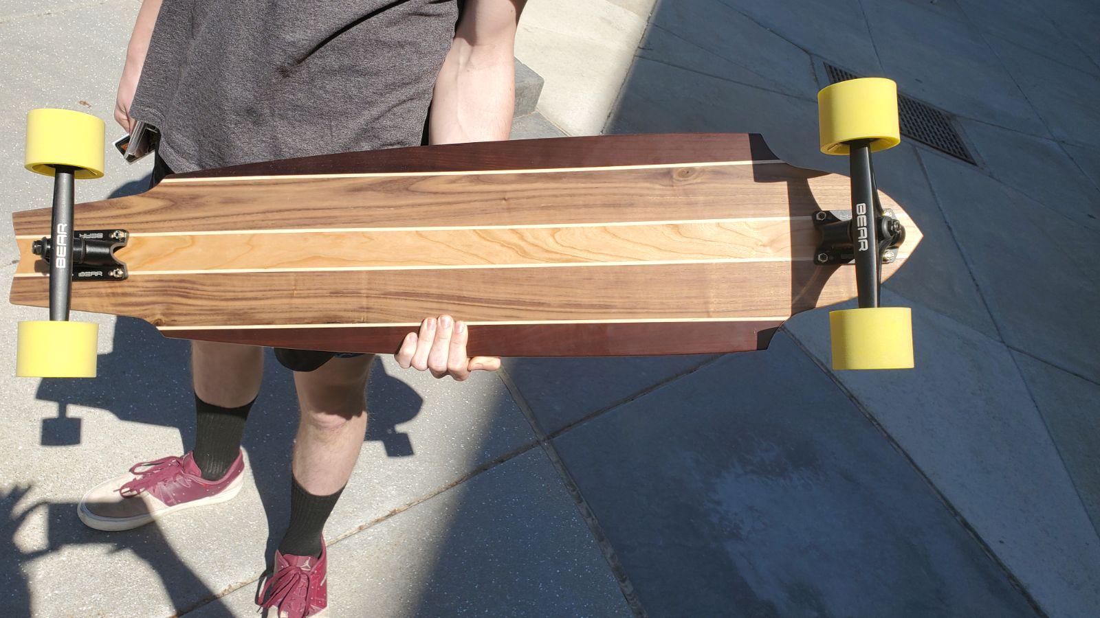 Custom Handmade Longboard Deck - Etsy