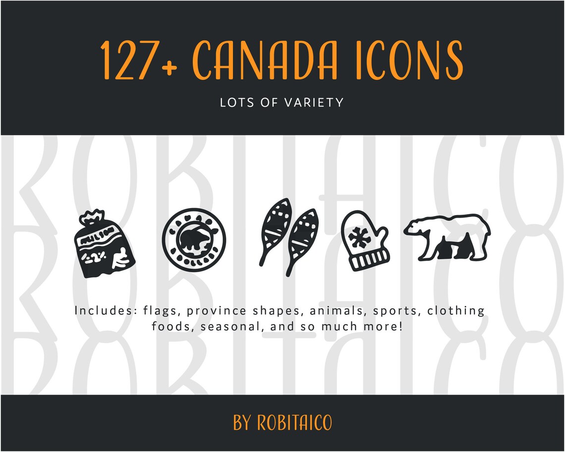 127+ Canadian Clipart Icons – Hand Drawn, Canada Theme Icon, Canadiana ...