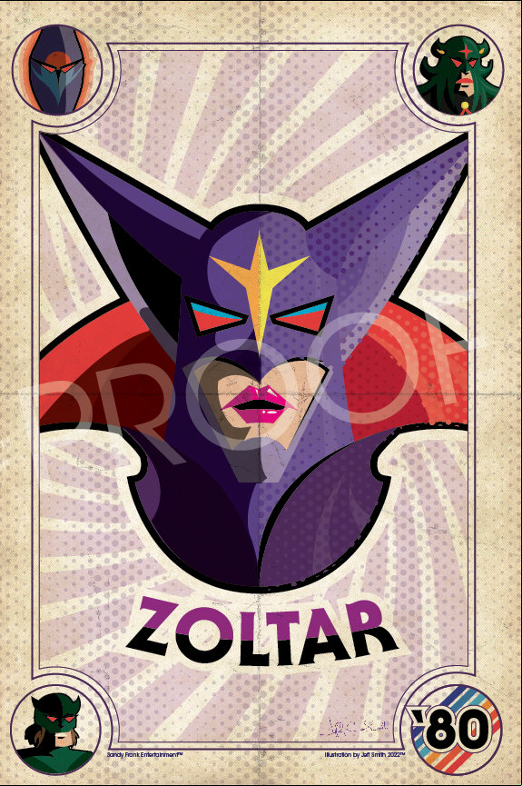 ZOLTAR 8x12 Poster Battle of the Planets 1979/80 - Etsy