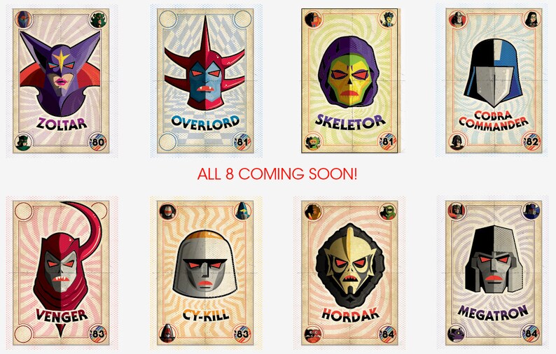 CY-KILL 8x12 Poster - Go-bots - 1983/84 - Etsy